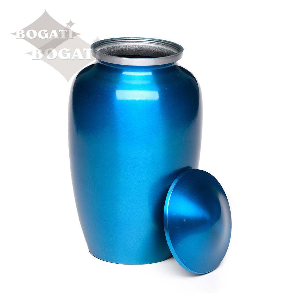 Intense color Classic Alloy Urn - High Gloss | Bogati Urn Company