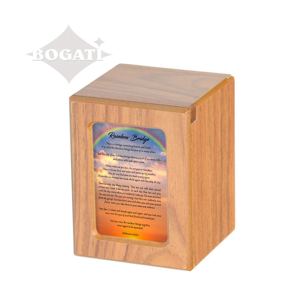 Small Photo Urn - Rainbow Bridge | Bogati Urn Company