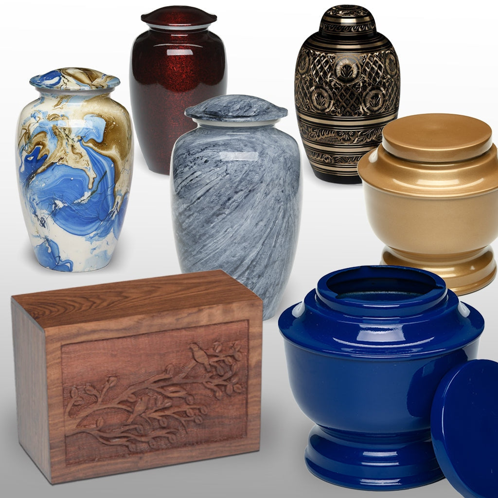 Adult - Grab Bag - 4 Urn Assortment | Bogati Urn Company