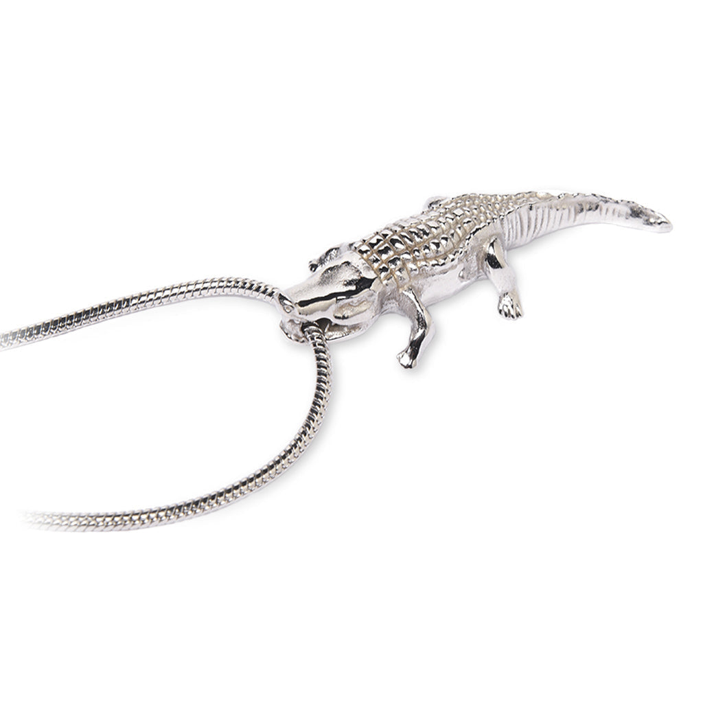 Alligator Memorial Pendant | Bogati Urn Company