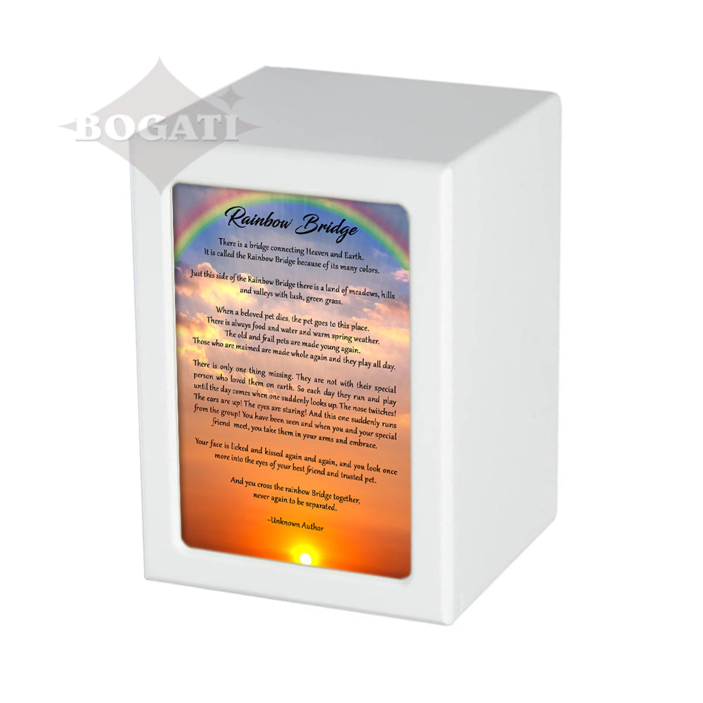 Large Photo Urn - Rainbow Bridge | Bogati Urn Company
