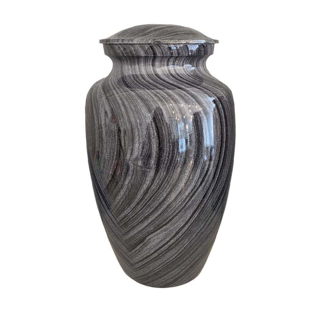 Adult Alloy Urn - Simulated Wood Grain | Bogati Urn Company