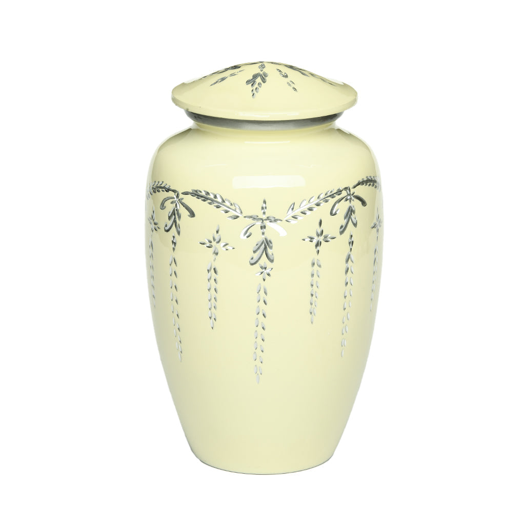 Adult Diamond Cut Alloy Urn | Bogati Urn Company