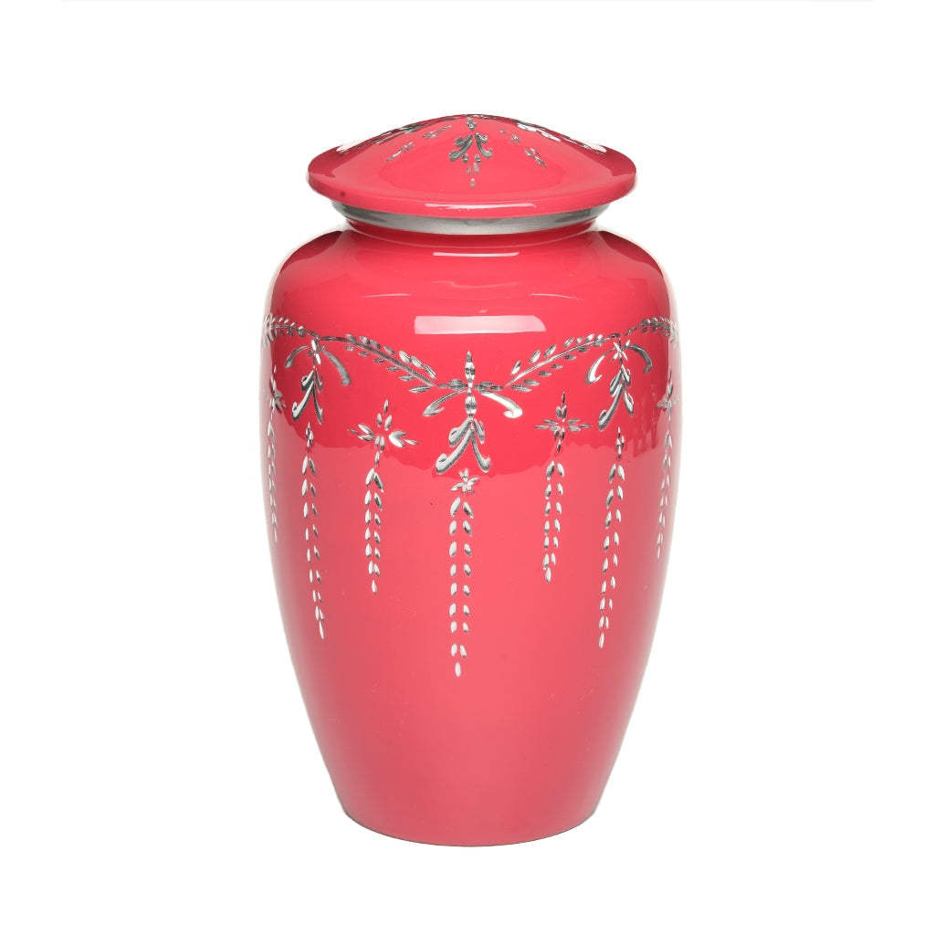 Adult Diamond Cut Alloy Urn | Bogati Urn Company