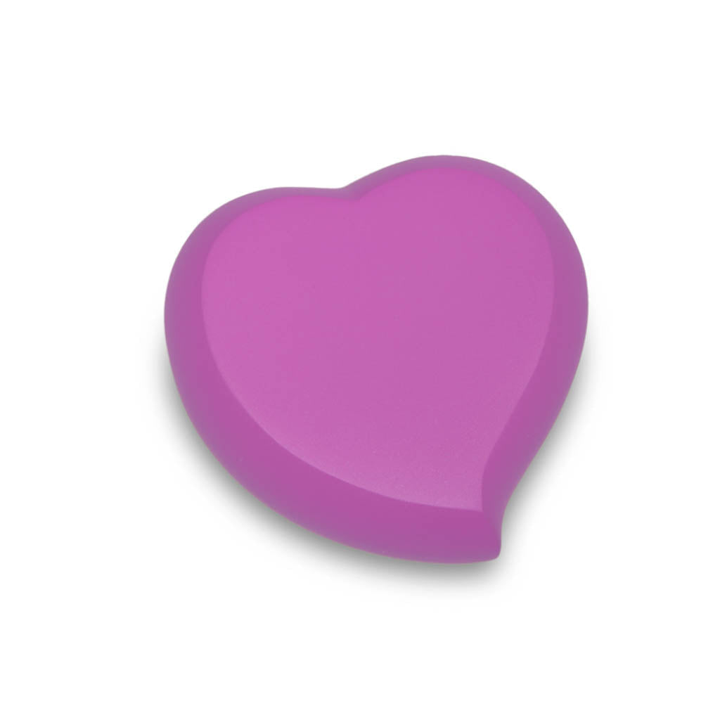 Keepsake Heart Brass urn | Magenta Sky | Bogati Urn Company