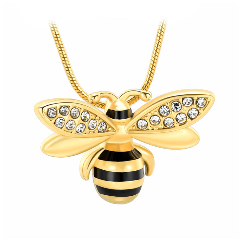 Bumble Bee - Pendant with Chain | Bogati Urn Company